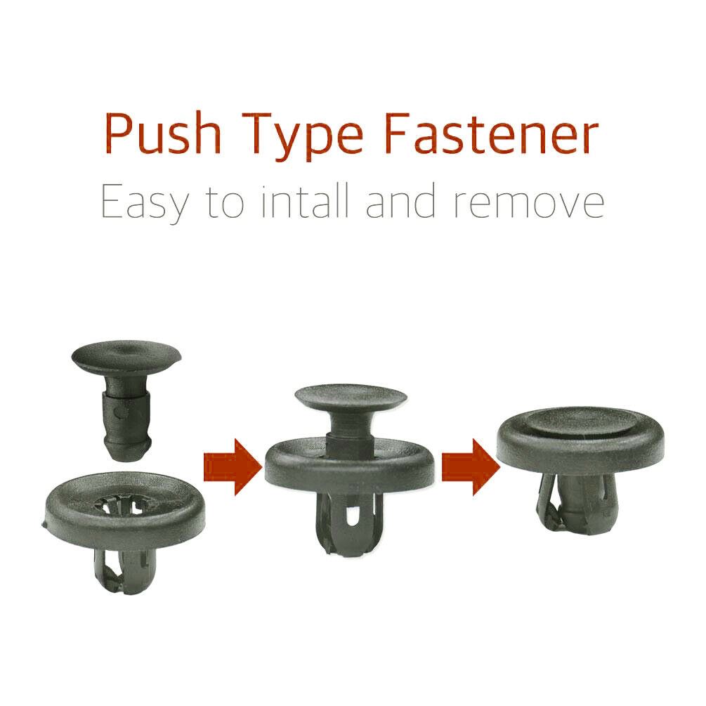 50Pc Fender Nylon Push Retainer Clips For GM Toyota Lexus 88970767 ...